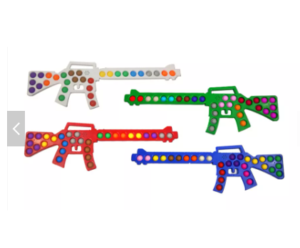 Pop It LED Light Up AK-47 Rifle Gun Fidget Toy | Resell Indy